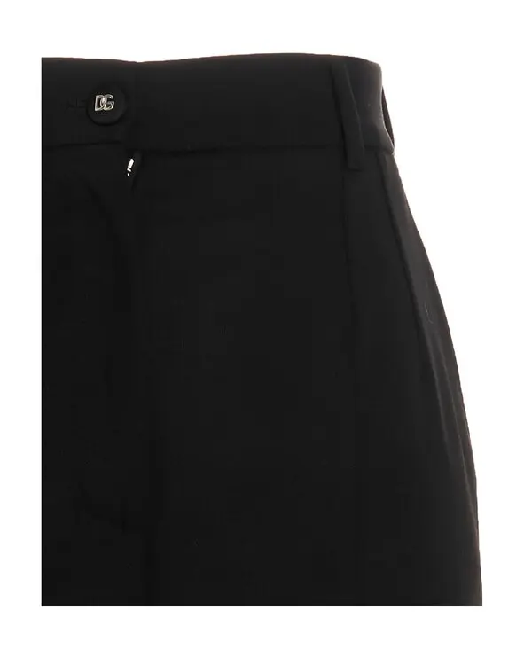 Dolce & Gabbana High-waisted Cropped Trousers