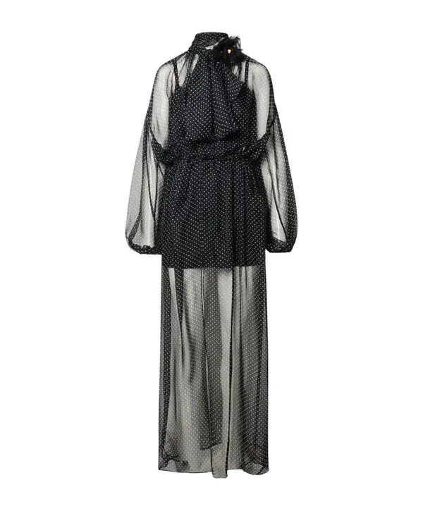 Dolce & Gabbana Polka-dot Print Maxi Dress