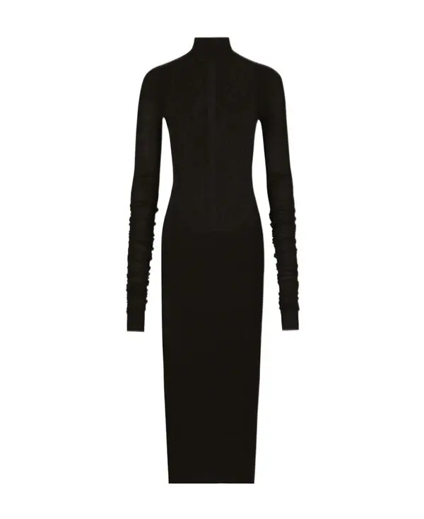 Dolce & Gabbana Lace-panel Midi Dress