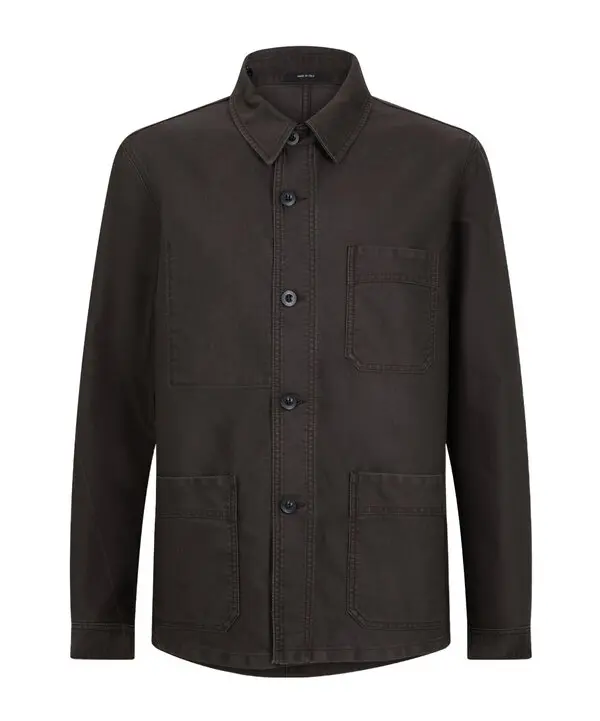 TOM FORD Dark Brown Work Shirt