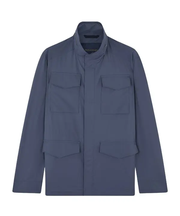Paul & Shark Hooded Waterproof Military Jacket