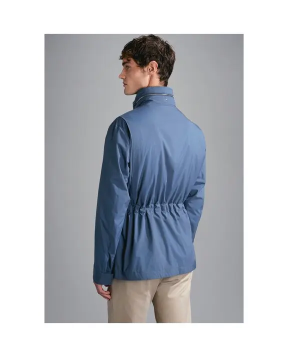 Paul & Shark Hooded Waterproof Military Jacket