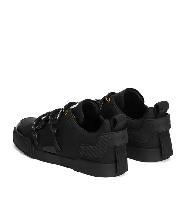 Dolce & Gabbana Dolce Gabbana Portofino Logo Printed Sneakers