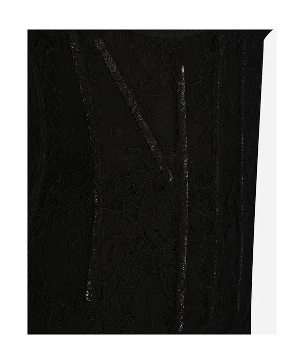 Dolce & Gabbana Dolce Gabbana Lace Calf-length Slip Dress