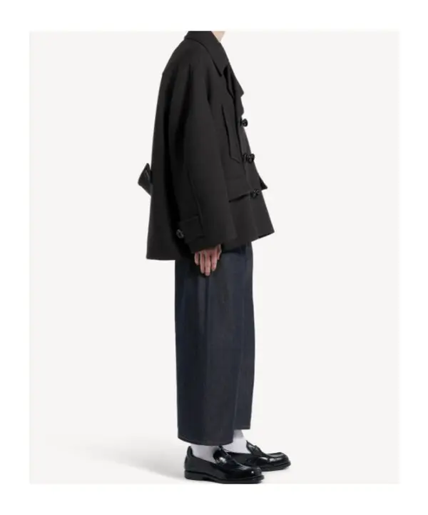 Balenciaga Short Peacoat