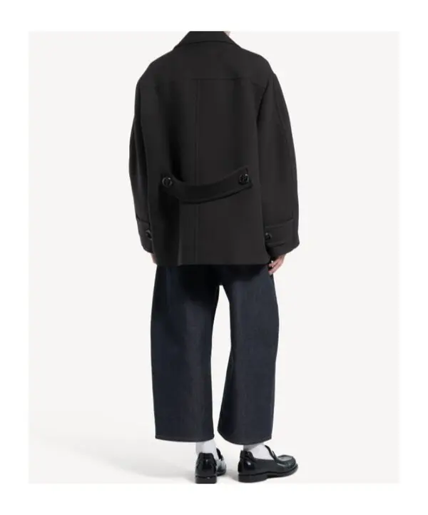 Balenciaga Short Peacoat