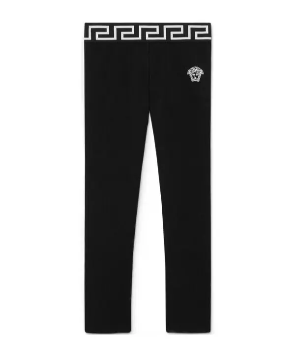 Versace Greca Elasticated-waistband Leggings
