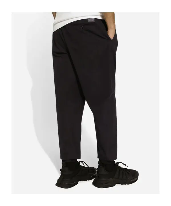 Dolce & Gabbana Drawstring-waist Cotton Track Pants