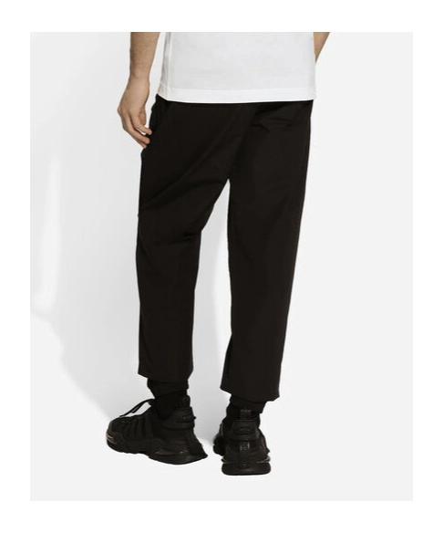 Dolce & Gabbana Drawstring-waist Cotton Track Pants