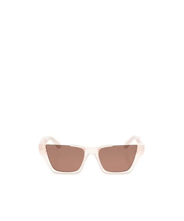 Alaïa Rectangular Frame Sunglasses - Pink