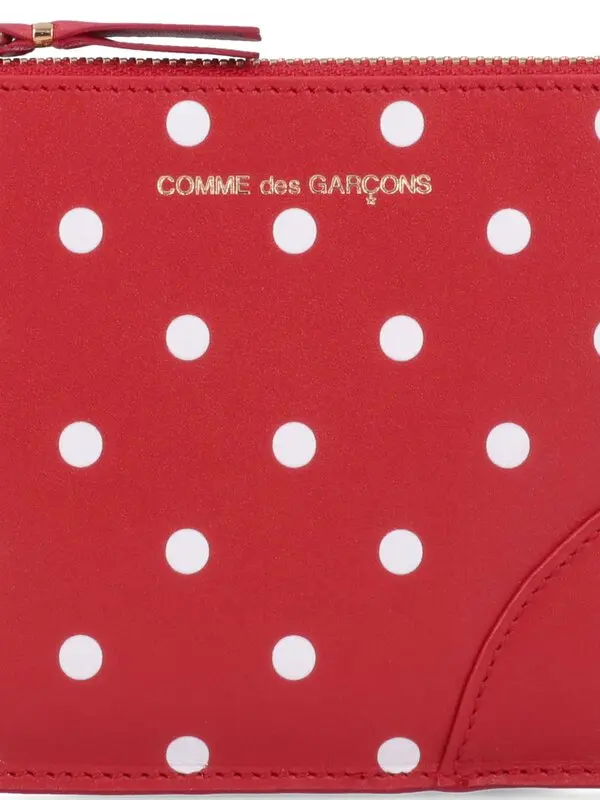 Comme Des Garçons Polka Dot Coin Purse