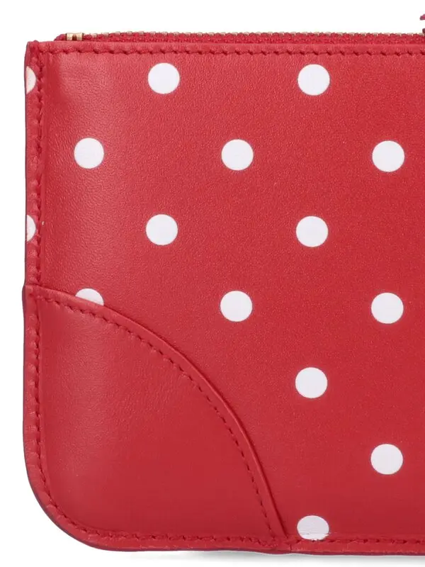 Comme Des Garçons Polka Dot Coin Purse