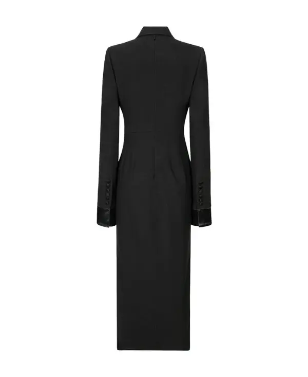Dolce & Gabbana Dolce Gabbana Double Breasted Midi Dress