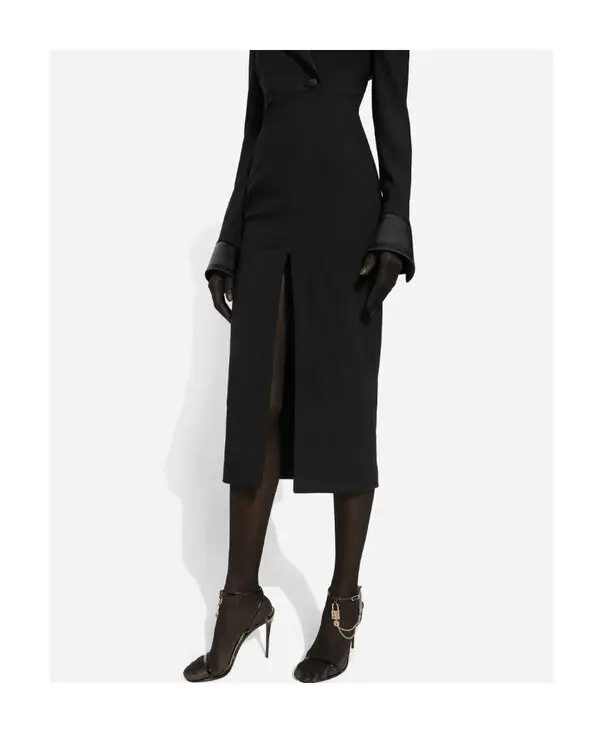 Dolce & Gabbana Dolce Gabbana Double Breasted Midi Dress