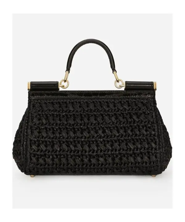 Dolce & Gabbana Sicily Interwoven Mini Bag