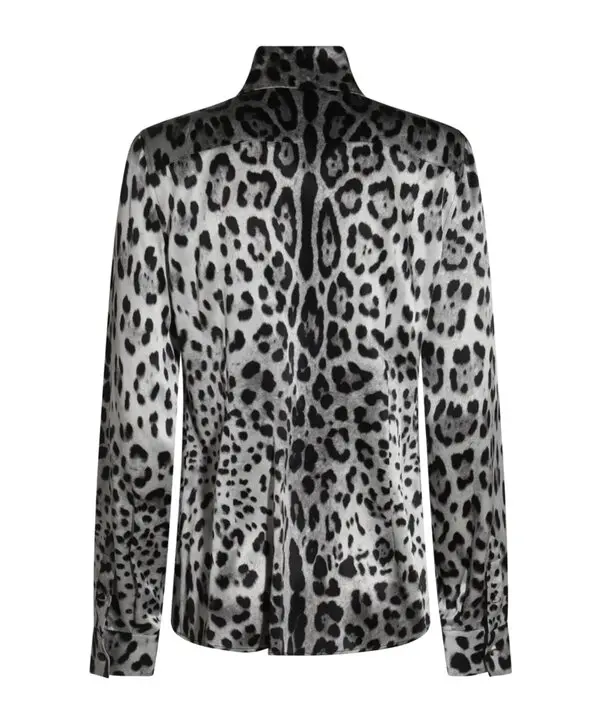 Dolce & Gabbana Dolce Gabbana Leopard Printed Shirt