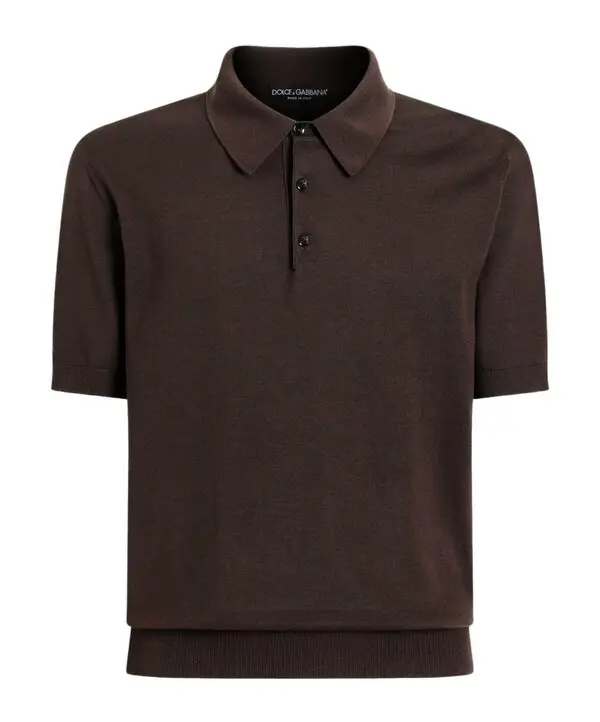 Dolce & Gabbana Dolce Gabbana Short-sleeved Polo Shirt