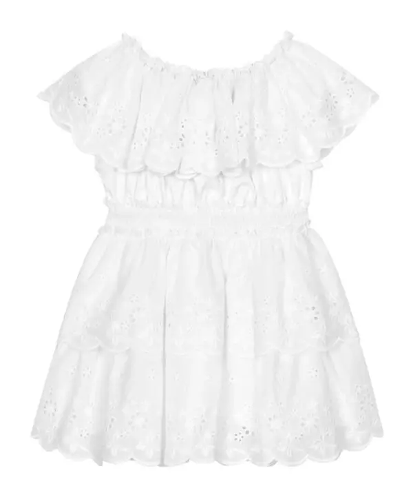 Dolce & Gabbana Broderie Anglaise Detailing Dress