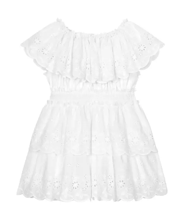 Dolce & Gabbana Broderie Anglaise Detailing Dress