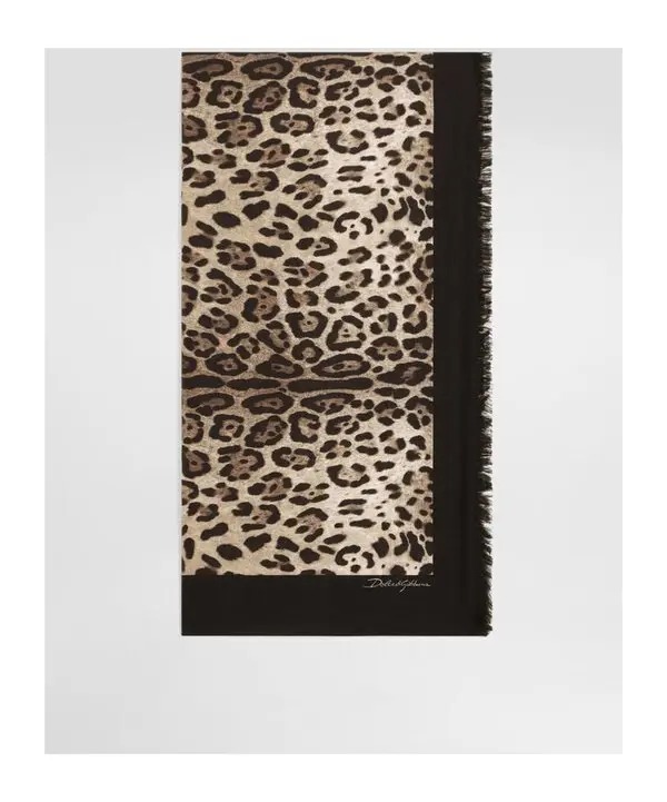 Dolce & Gabbana Leopard-print Cover-up
