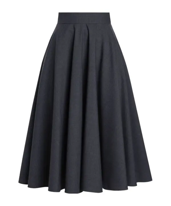 Dolce & Gabbana Pleated Midi Skirt