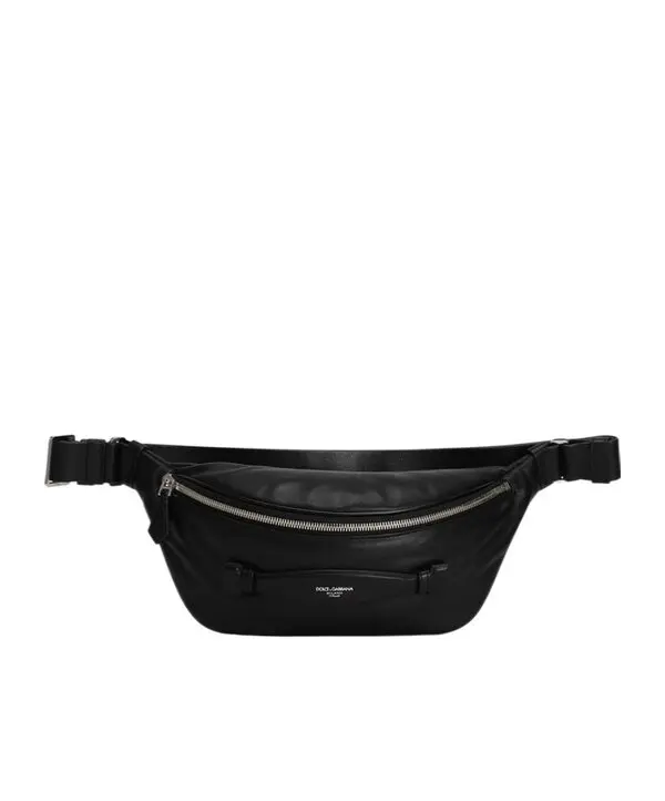 Dolce & Gabbana Dolce Gabbana Logo Printed Zipped Belt Bag
