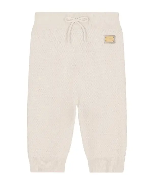 Dolce & Gabbana Basket Weave-stitch Trousers