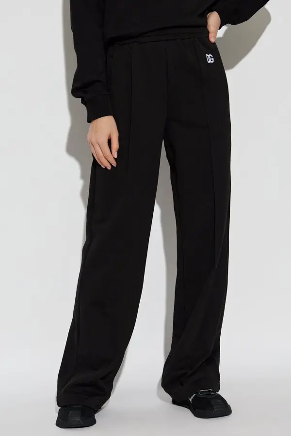 Dolce & Gabbana Dolce Gabbana Dg Logo Embroidered Sweatpants