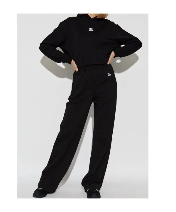 Dolce & Gabbana Dolce Gabbana Dg Logo Embroidered Sweatpants