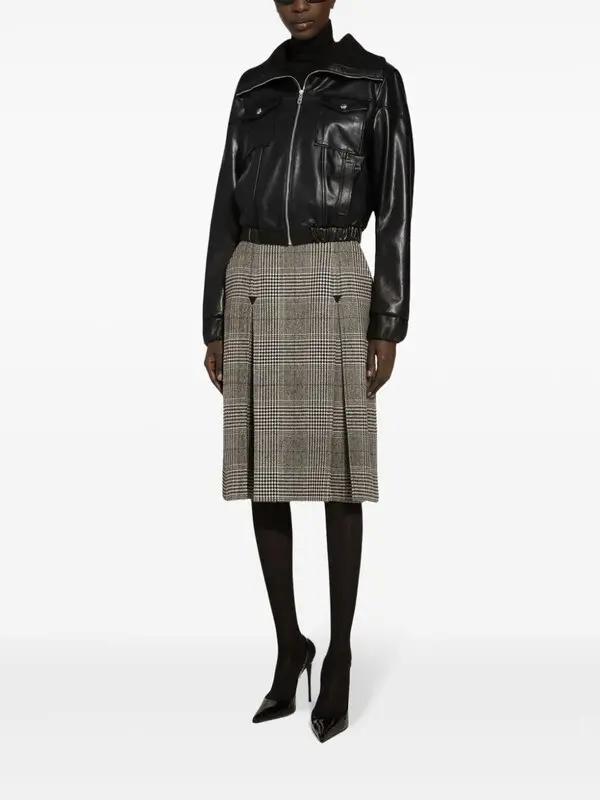 Dolce & Gabbana Tartan Check Skirt