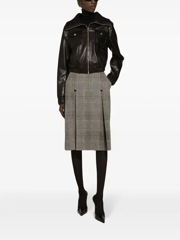Dolce & Gabbana Tartan Check Skirt