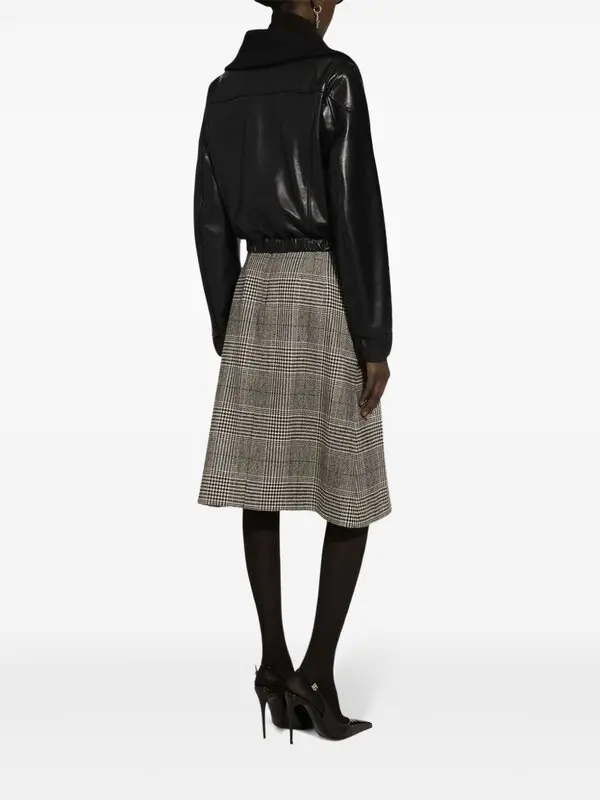 Dolce & Gabbana Tartan Check Skirt