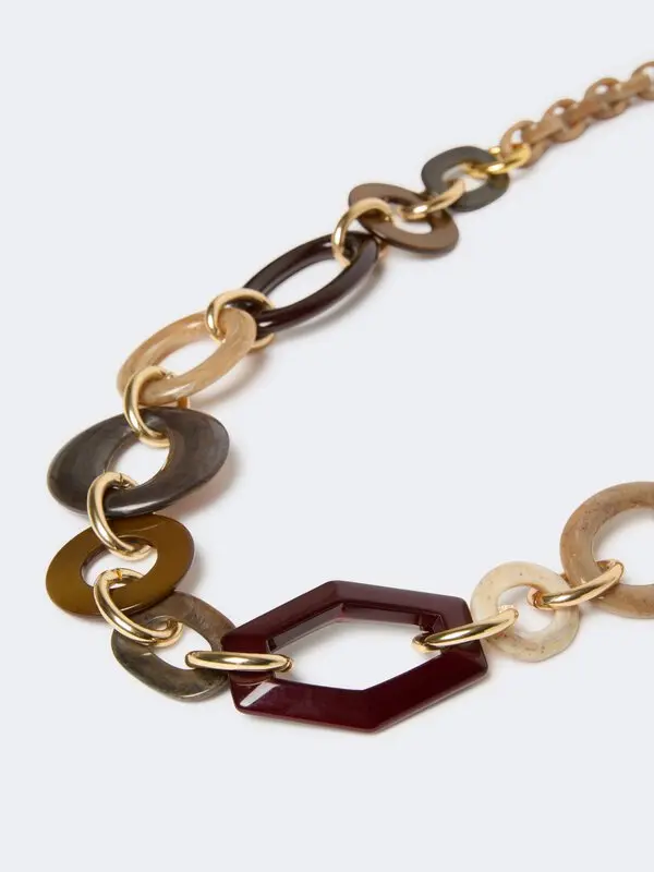 Max Mara Geometric Necklace