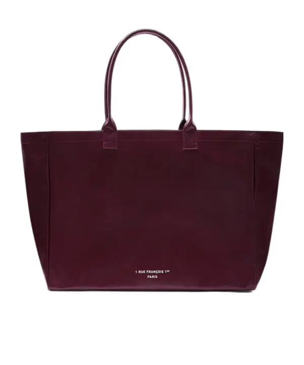 ANINE BING Leo Coated Canvas Tote Bag