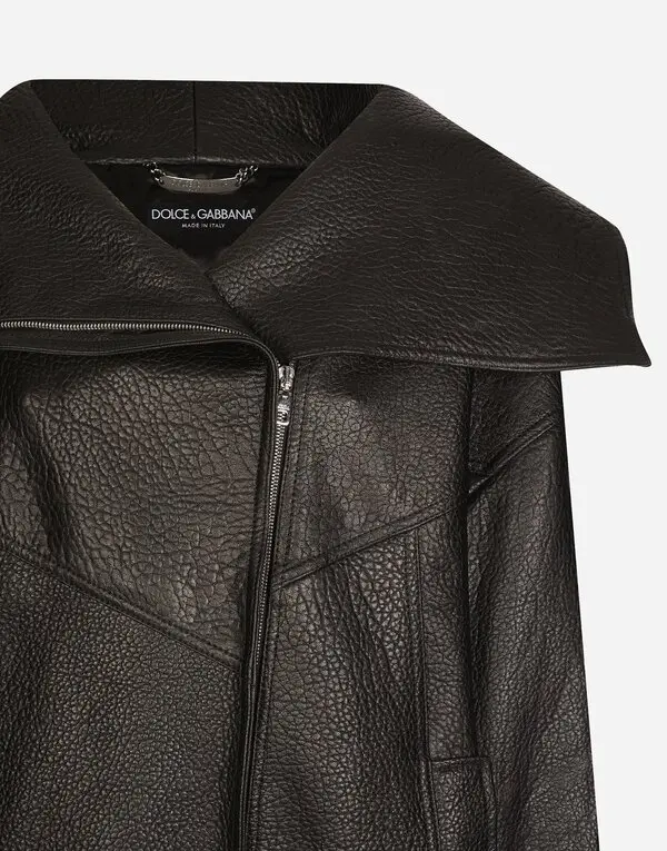 Dolce & Gabbana Dolce Gabbana Oversized Biker Jacket