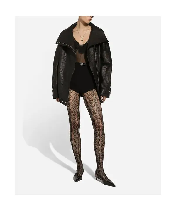 Dolce & Gabbana Dolce Gabbana Oversized Biker Jacket