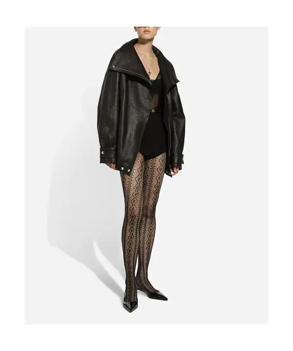 Dolce & Gabbana Dolce Gabbana Oversized Biker Jacket