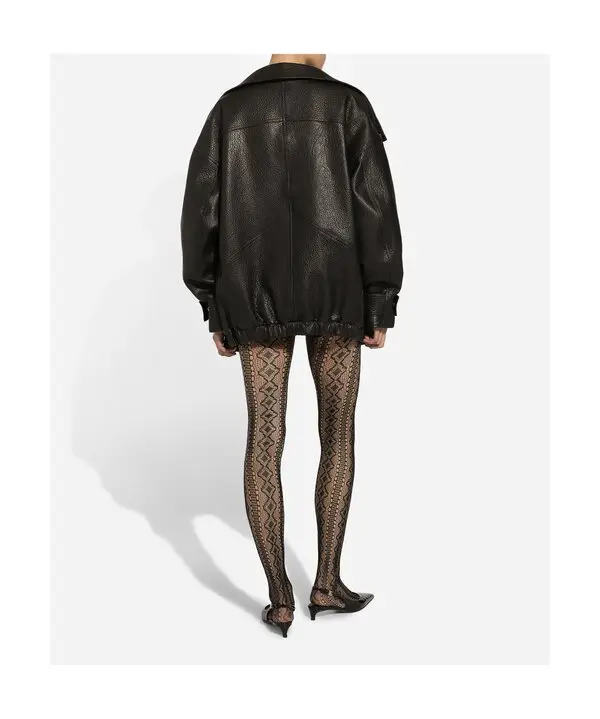 Dolce & Gabbana Dolce Gabbana Oversized Biker Jacket