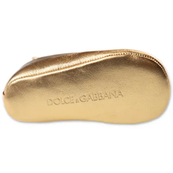 Dolce & Gabbana Crystal Embellished Ballerina Shoes