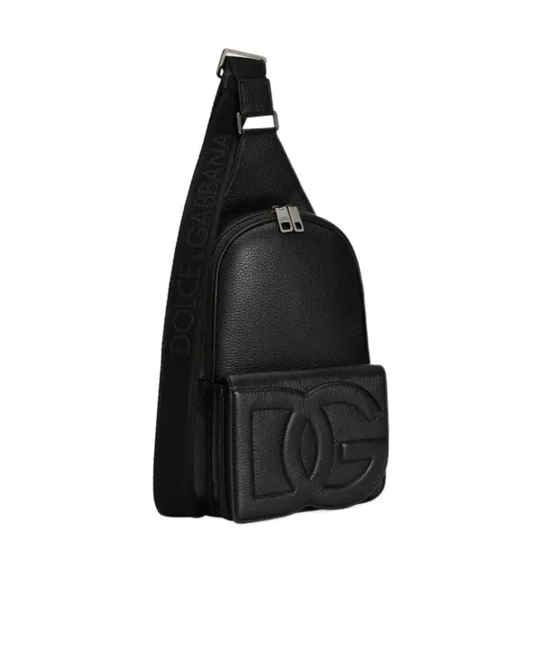 Dolce & Gabbana Dolce Gabbana Logo Embossed Zipped Backpack