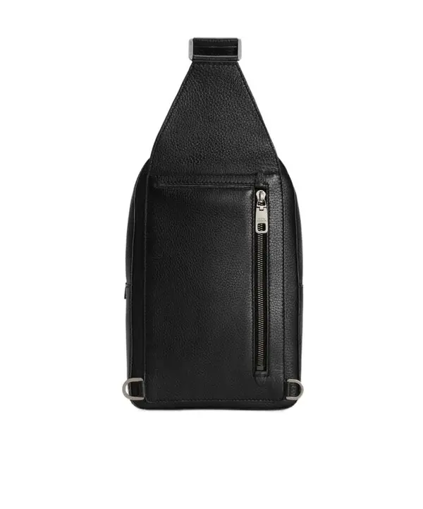 Dolce & Gabbana Dolce Gabbana Logo Embossed Zipped Backpack