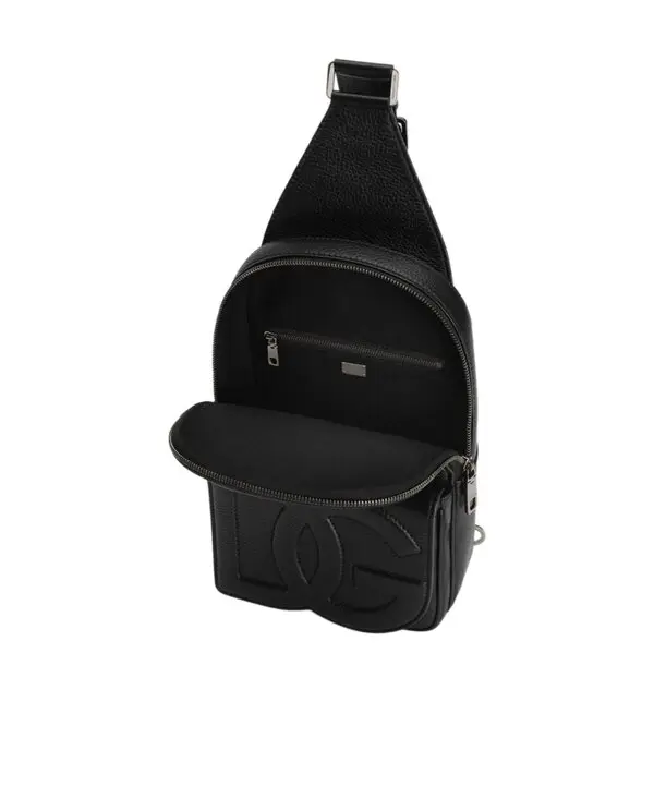 Dolce & Gabbana Dolce Gabbana Logo Embossed Zipped Backpack