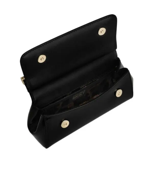 Dolce & Gabbana Dolce Gabbana Logo Plaque Small Sicily Handbag