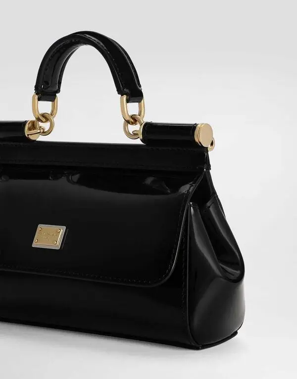 Dolce & Gabbana Dolce Gabbana Logo Plaque Small Sicily Handbag