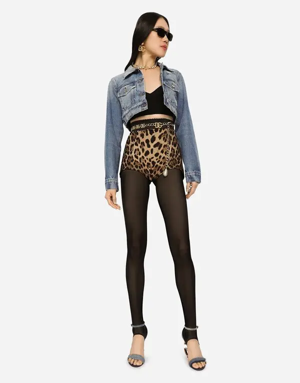 Dolce & Gabbana Leopard Print Shaping-briefs