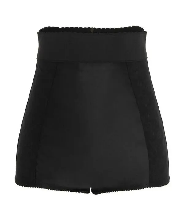 Dolce & Gabbana Dolce Gabbana High-waisted Lace Briefs - Black