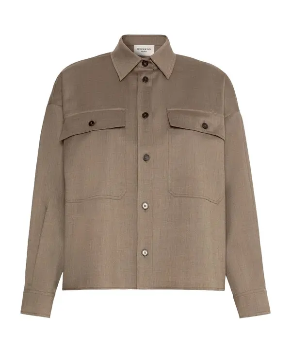 Max Mara Batavia Shirt Jacket - Brown