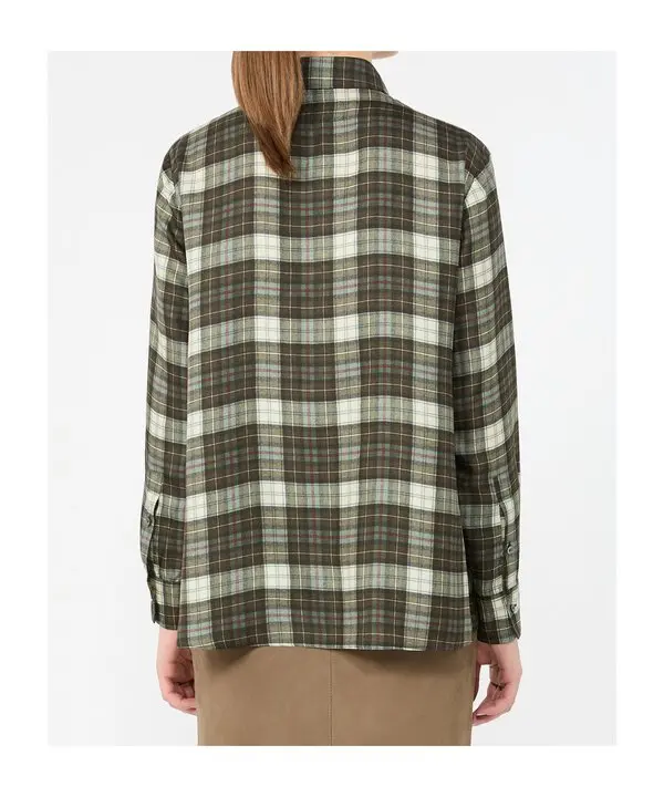 Max Mara Rete Check Button-up Shirt