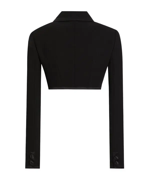 Dolce & Gabbana Button-up Cropped Jacket
