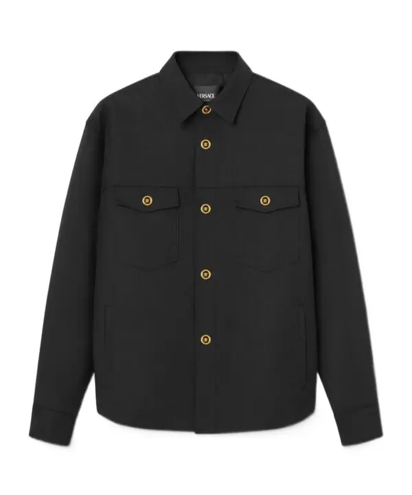 Versace Medusa Head Button-up Jacket